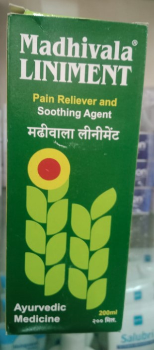 Buy Madhivala LINIMENT Pain Reliever and Soothing Agent 200ml Pack of 1 ...