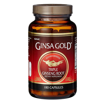 Buy GNC Ginsa Gold Triple Ginseng Root 180 Capsules Online - HealthurWealth