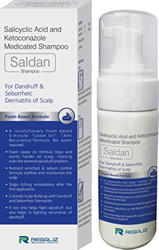 Buy Saldan Salicylic Acid and Ketoconazole Shampoo 100ml Pack of 2 ...