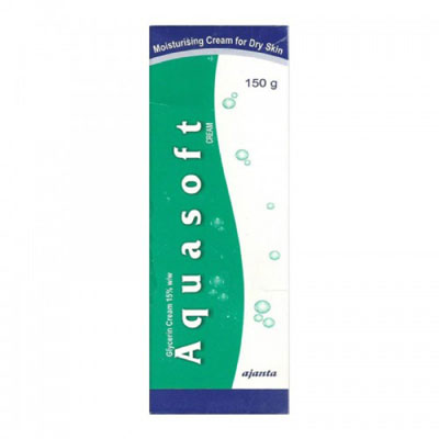 Buy Aquasoft Moisturising Cream for dry skin 150g Online - HealthurWealth
