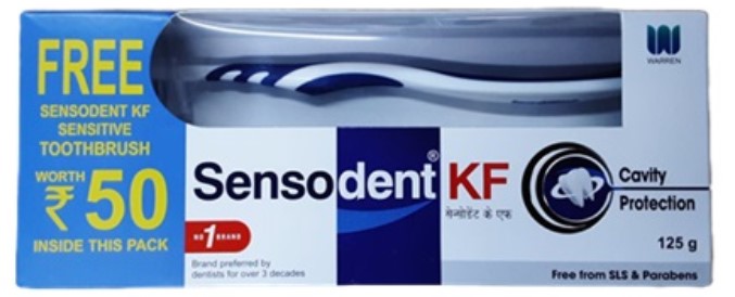 Buy SENSODENT KF 125 GM Online - HealthurWealth