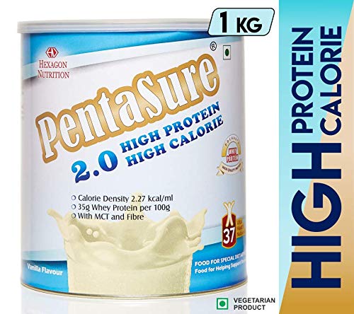 Buy Pentasure 20 High Protein High Calorie Vanilla Flavour 1 Kg Online ...