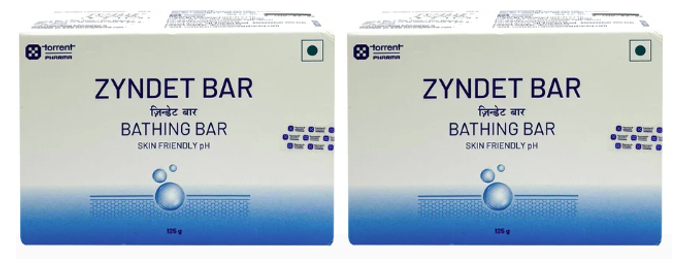 Buy Zyndet Bathing Bar 125gm Pack Of 2 Online at Best Price ...