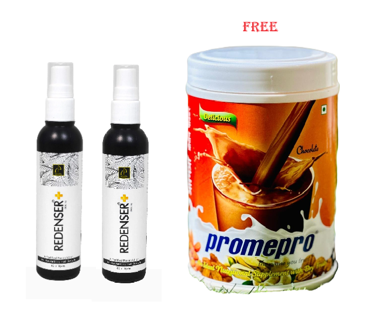 Buy REDENSER PLUS SERUM 60ML PACK OF 2 Online - HealthurWealth